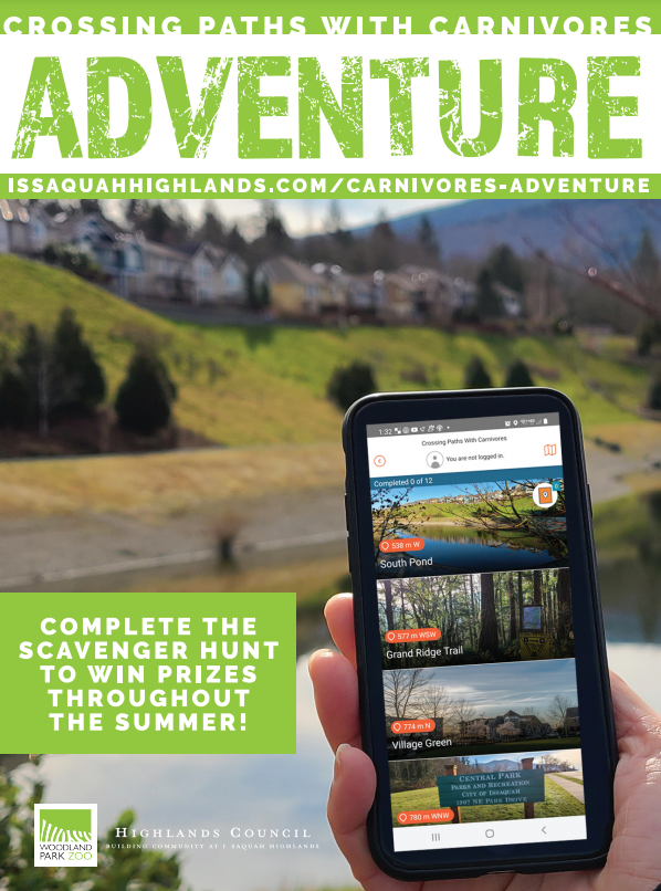 Start the scavenger hunt! Cross paths with carnivores, win prizes and ...